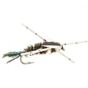 Speckled Double Bead Stonefly - Peacock